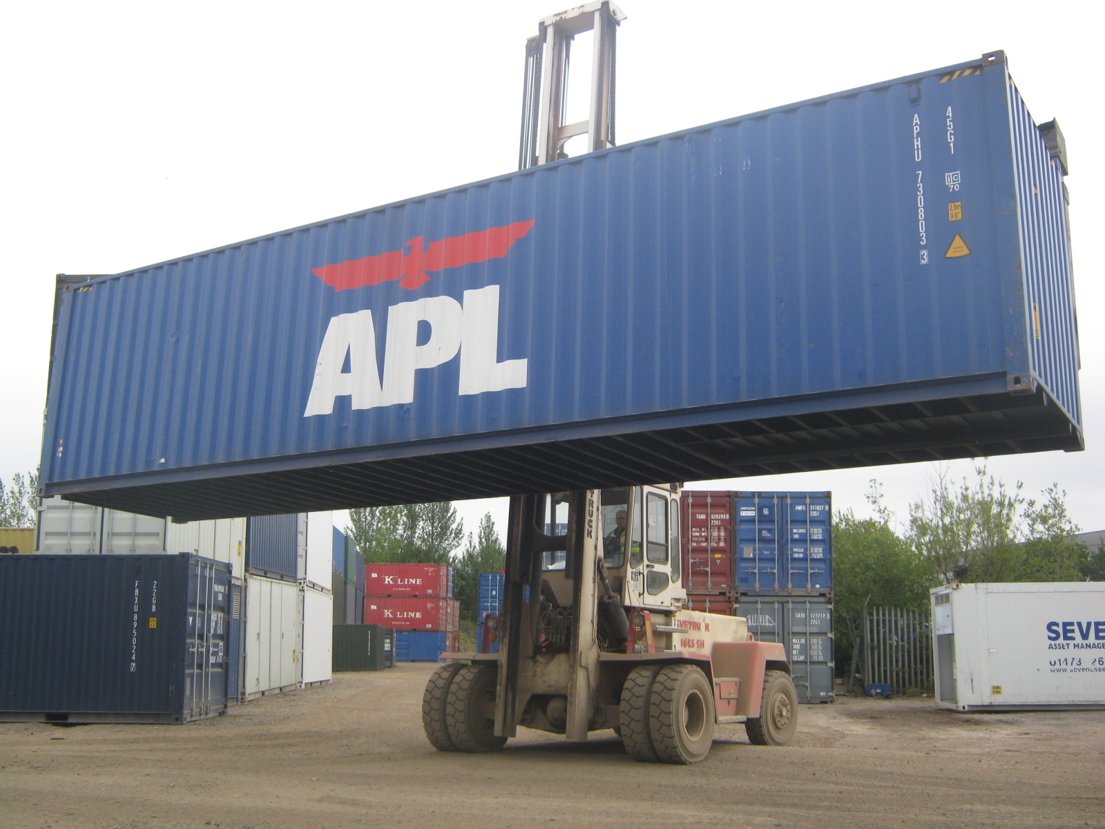 New business for our container depot services | S Jones Containers
