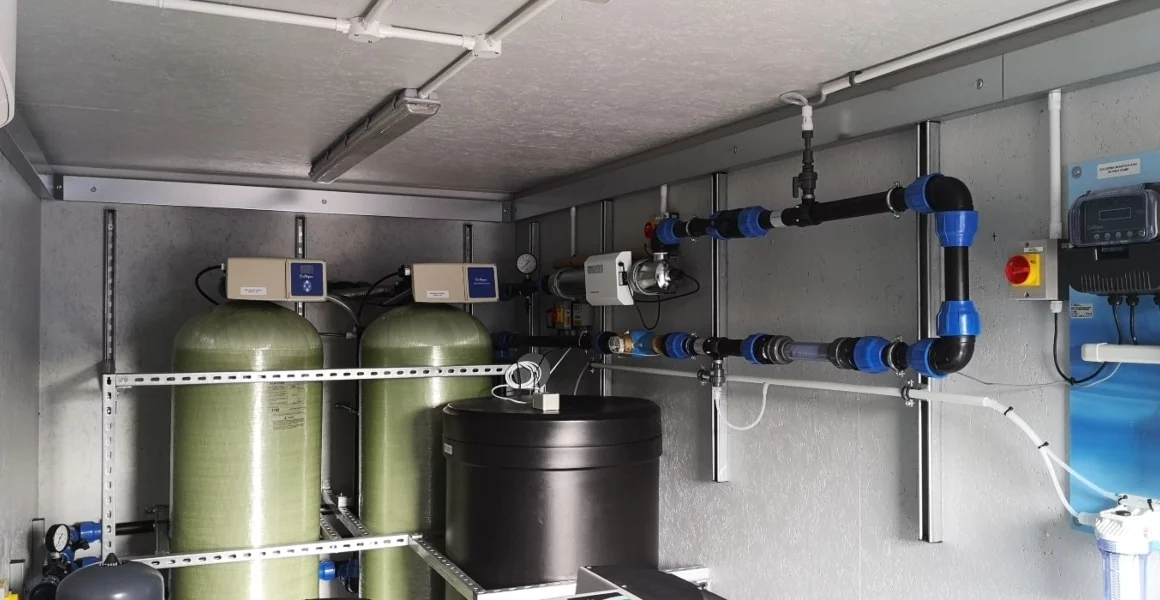 Custom-Built Plant Rooms for Water Treatment | S Jones Containers
