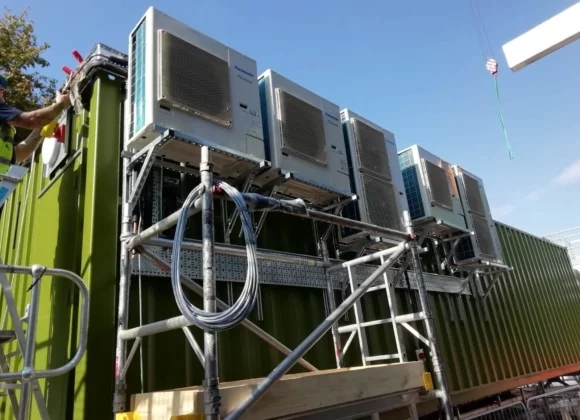 Delivering Switchgear Containers for HS2 Project