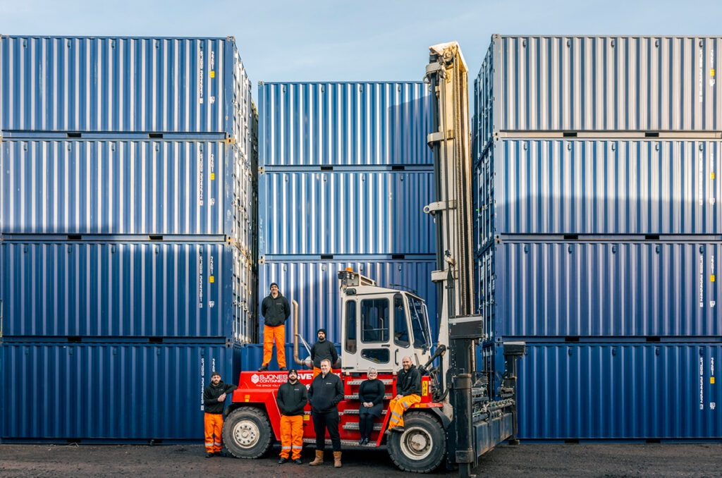 Charity Shipping Container Hire | S Jones Containers