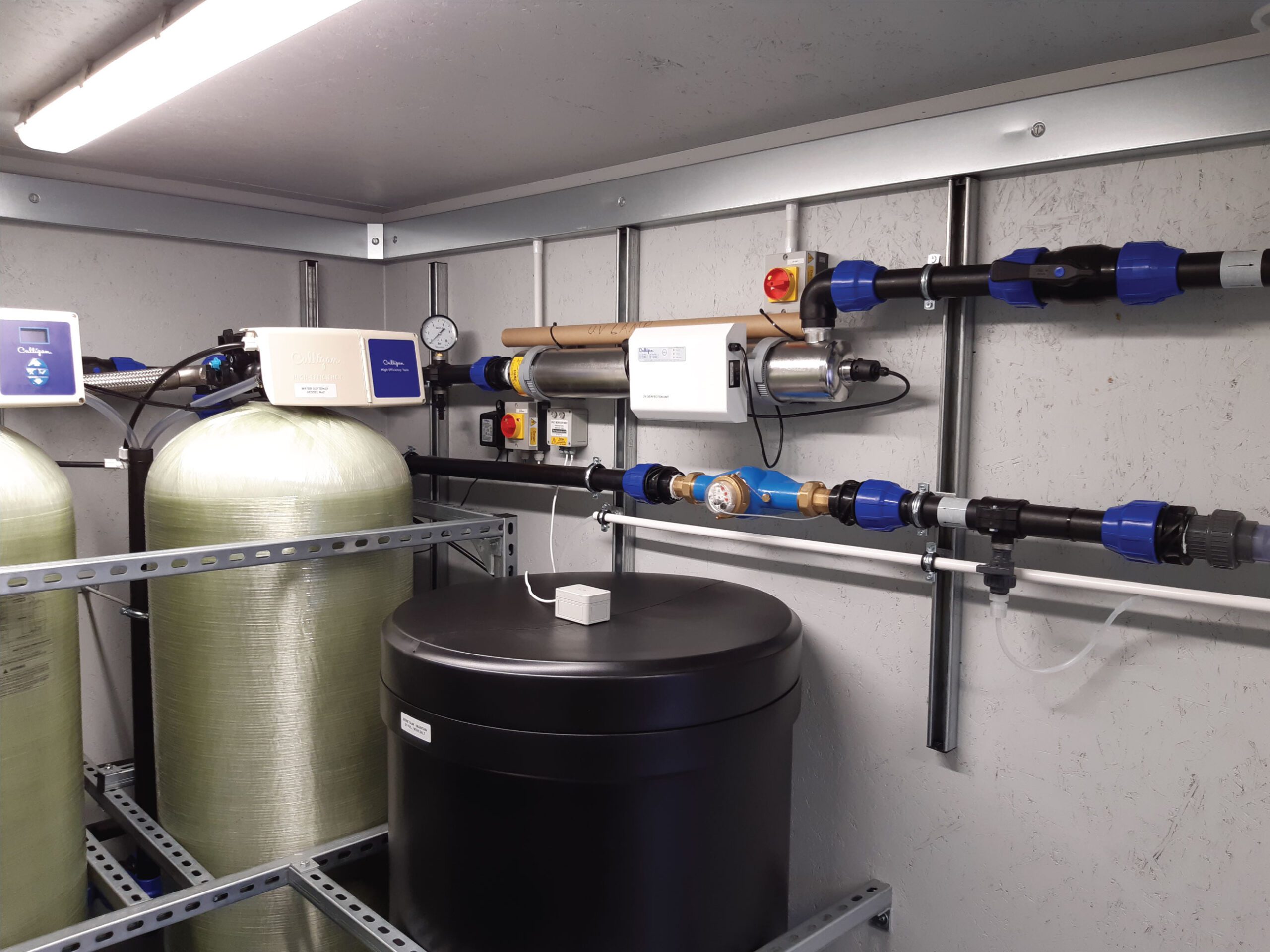 Water Treatment Rooms | S Jones Containers
