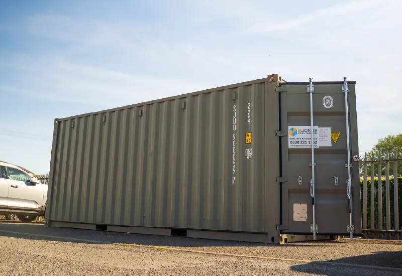 Charity Shipping Container Hire | S Jones Containers