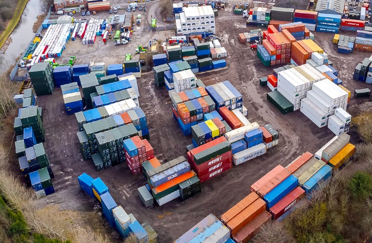 West Midlands Shipping Containers | S Jones Containers