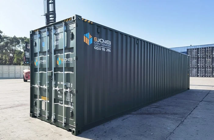 40ft High Cube Shipping Containers for Sale | S Jones Containers