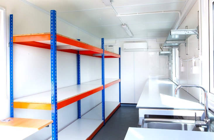 Shipping Container Shelving & Racking | S Jones Containers