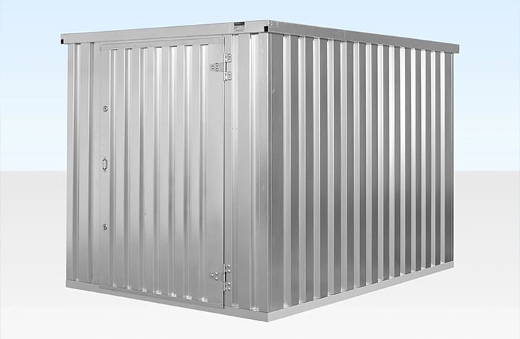 Flat Pack Storage Unit Hire | S Jones Containers