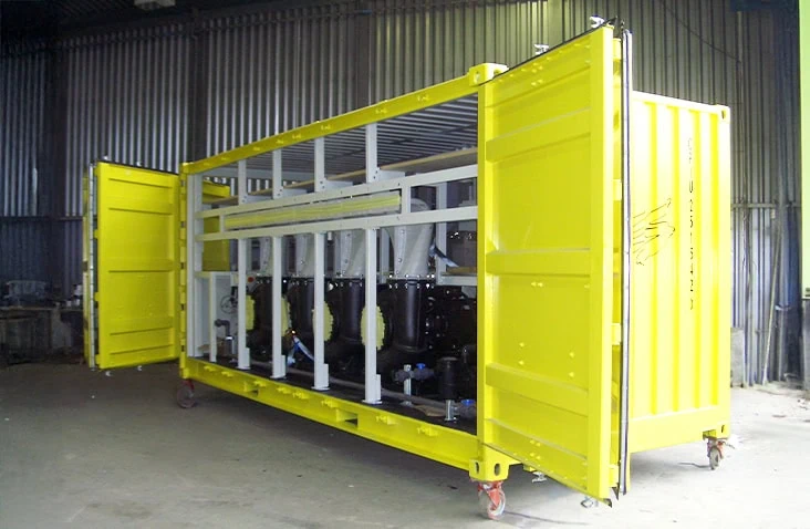 Creating a World First With a Pump Housing Container | S Jones Containers