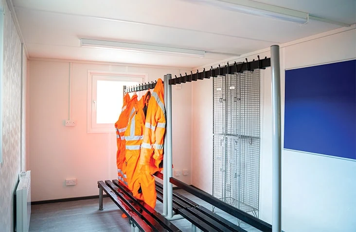Portable Changing Room Hire | S Jones Containers