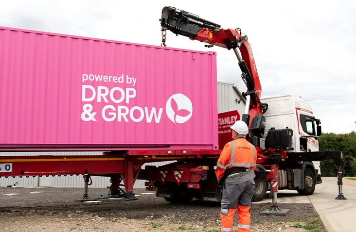 Revolutionising Farming with Aeroponic Container Farms | S Jones Containers