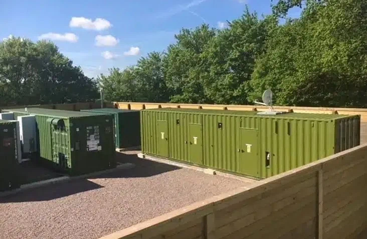 Providing Battery Energy Stores for the National Grid | S Jones Containers