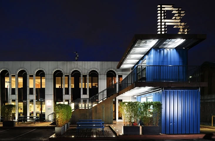 Building an Innovative Pop-Up Café with Barr Gazetas | S Jones Containers